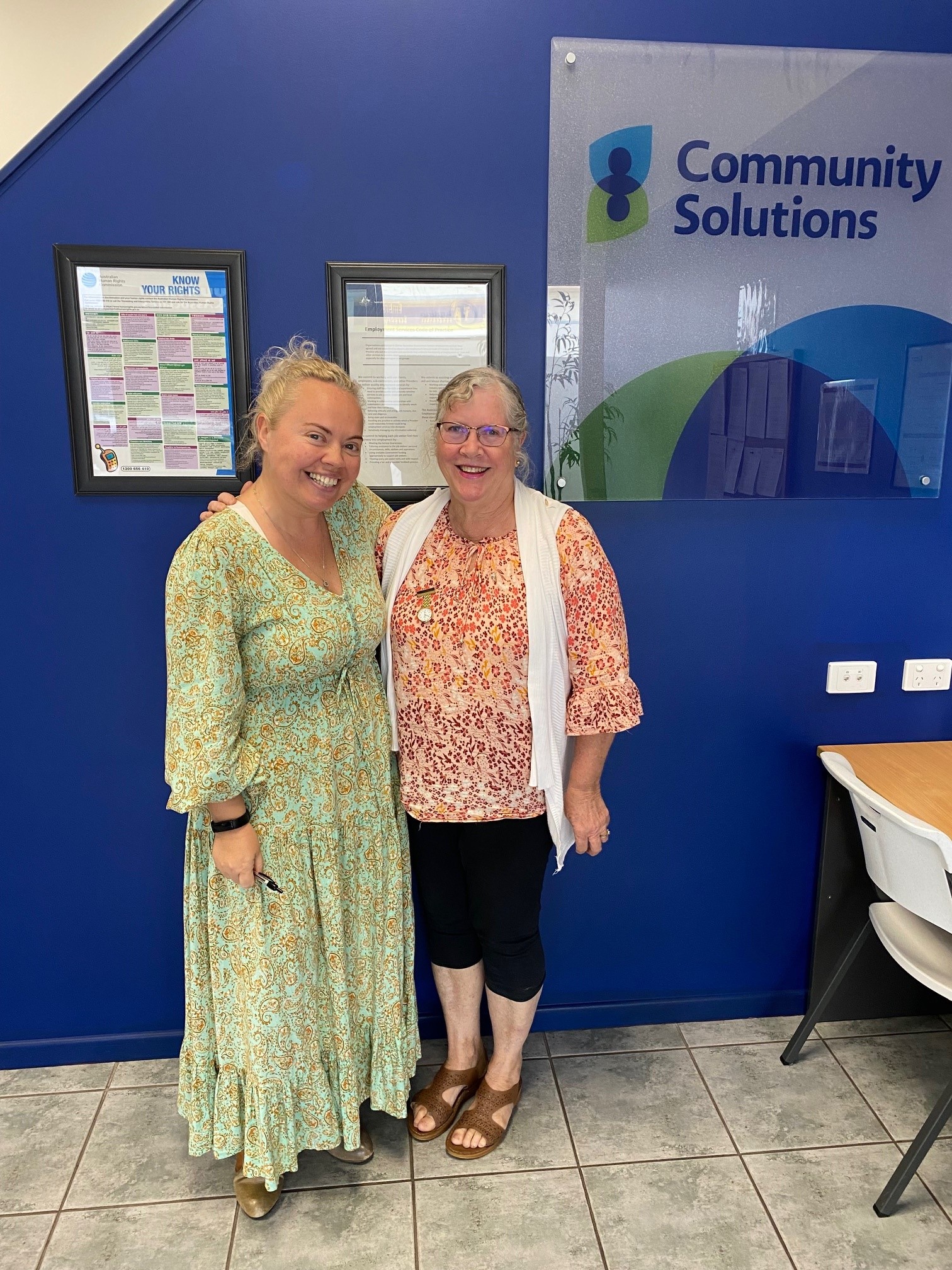 Sally's journey into support work through Workforce Australia ...